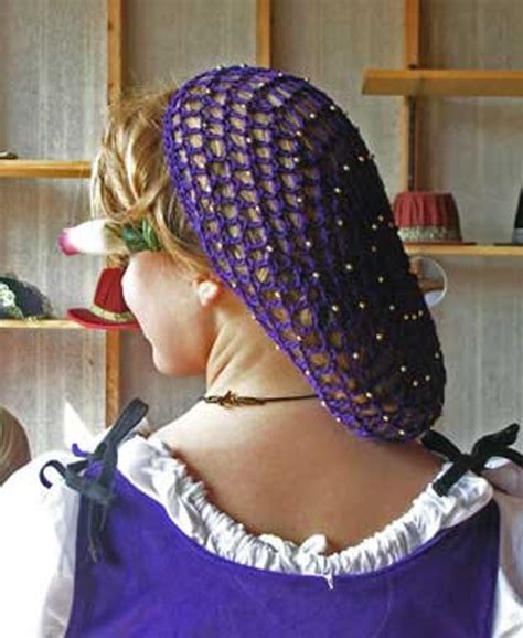 Renaissance Snood Beaded Caul By Fynehatsbyfelicity On Etsy