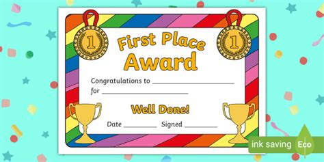 St Place Certificate Templates
