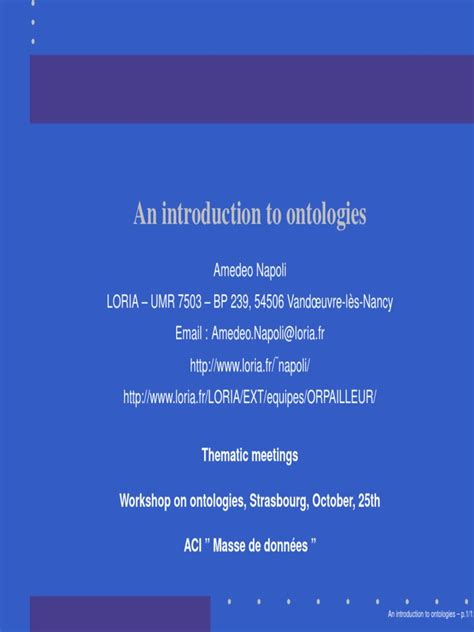 An Introduction To Ontologies Pdf