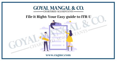 File An Updated Return In Form ITR U Goyal Mangal Company