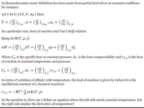 Vant Hoff Equation Rchemistry