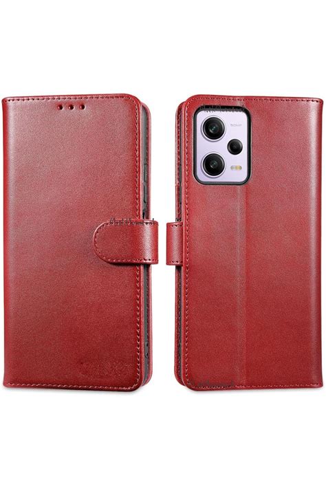 m tk moveteck Xiaomi Redmi Note 12 Pro 5g Kılıf 360 Tam Kaplar Deri