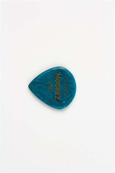 Pickboy Guitar Picks Jazz Style Modrez Resin 20mm Hand Turqoise Ebay