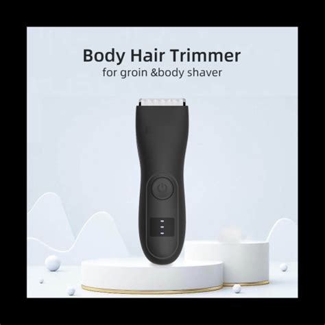 Spactz Mens Body Hair Trimmer For Men Balls Women Lady Shaver Hair