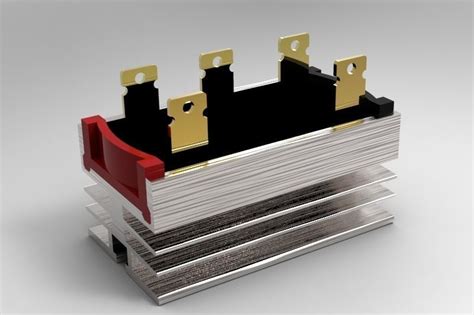 Diode 50a1000v 3d Model Cgtrader