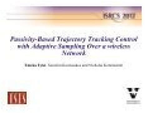 passivity based trajectory tracking control with adaptive sampling