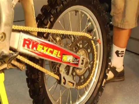 How-To Install Dirt Bike Chains and Sprockets at BikeBandit.com - YouTube