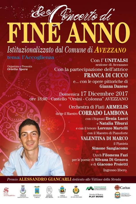 Avezzano Informa Tutto Pronto Per La XXII Edizione Del Concerto Di