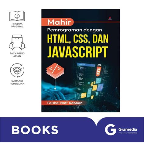 Jual Mahir Pemrograman Dengan Html Css Dan Javascript Faishal Nafi Rabbani Shopee Indonesia