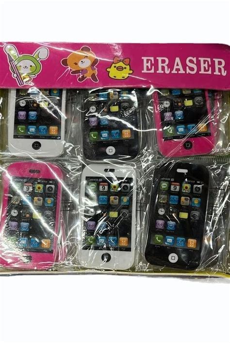 Rectangular Mobile Shape Eraser At Rs 40pack Rubber Eraser In