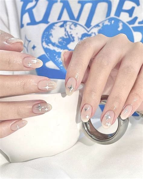 ପ Credits To Owner ‧₊˚ Blush Nails Hippie Nails Soft Nails