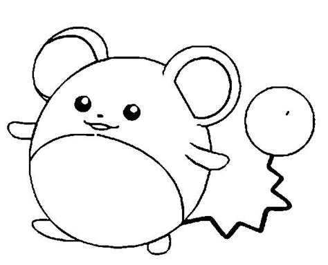 Coloring Pages Pokemon Marill Drawings Pokemon Pokemon Coloring