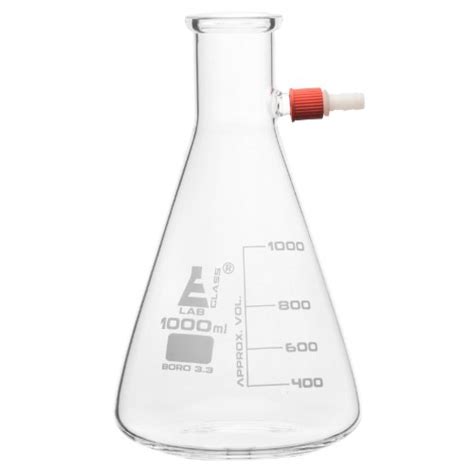 Conical Flask With Side Table Arm 1000ml Advance Science And Technology Zone