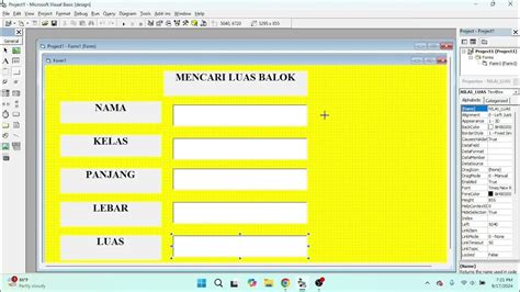 Tugas Ujian Praktek Visual Basic Youtube