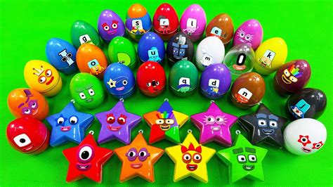 Looking Numberblocks Alphablocks Alphabet Lore With Dinosaur Eggs