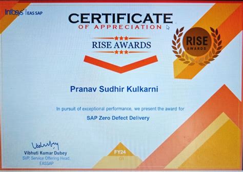 Pranav Kulkarni On Linkedin Infosyscareers Infosys Sap