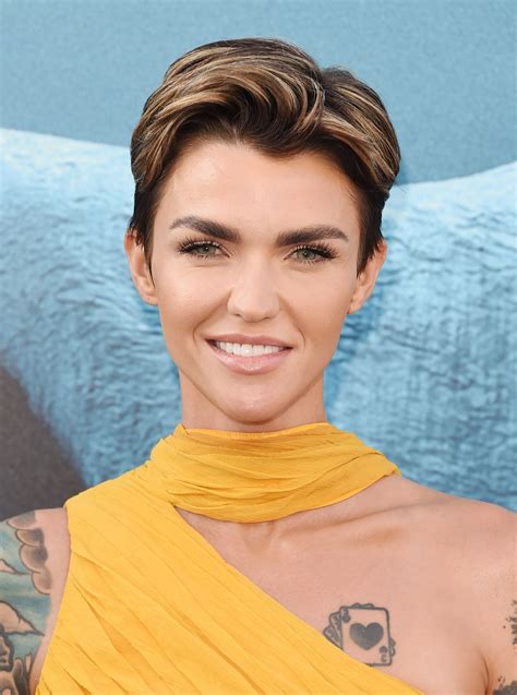 Ruby Rose The Meg Premiere In La • Celebmafia