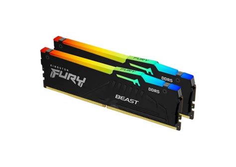 Kingston DDR5 32GB 2x16GB 6000MHz FURY BEAST RGB Non ECC UDIMM