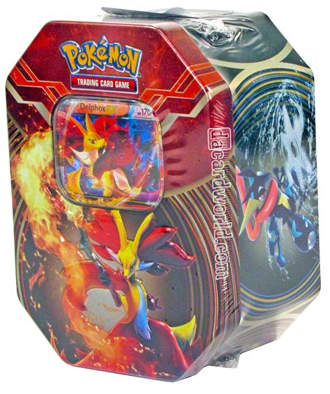 2014 Pokemon Kalos Power Summer Tin Delphox Ex Da Card World
