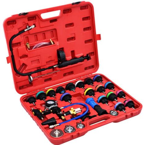 Testeur De Pression Pour Refroidissement Et Bouchon 28 Pcs