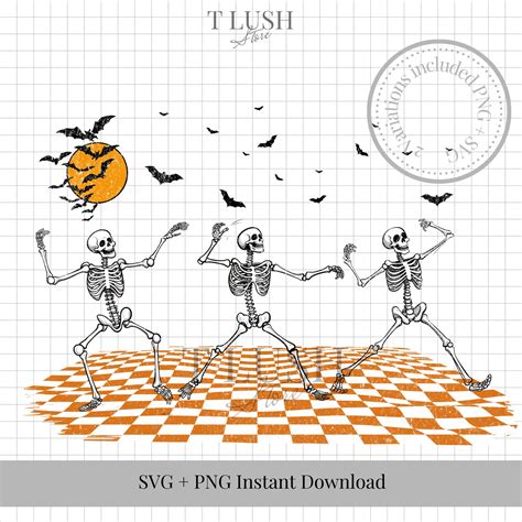 Dancing Skeleton Png Skeleton Png Halloween Svg Png Funny Halloween