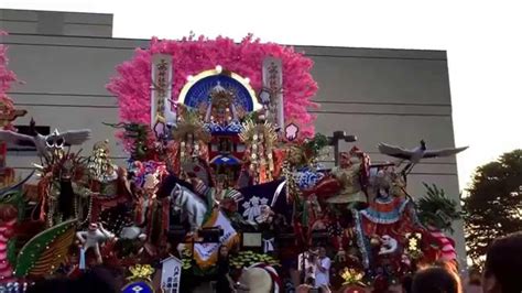 八戸三社大祭2015 優秀賞 十一日町龍組 山車のせり上がり Youtube