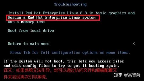 Redhatandcentos救援模式单用户模式 小明123123 博客园
