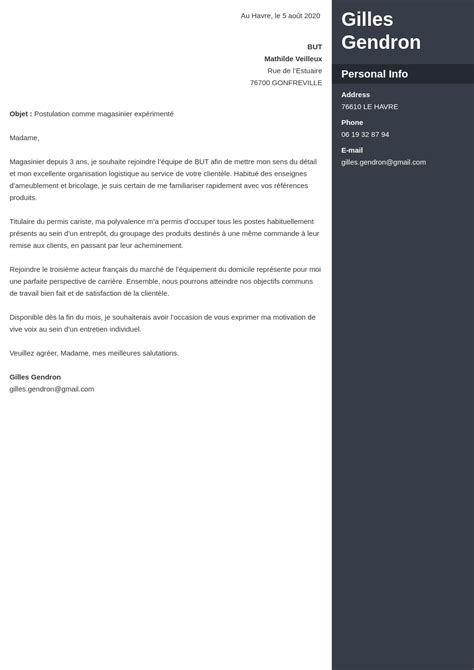 exemple lettre de motivation manager d équipe PDF Cours Exercices Examens