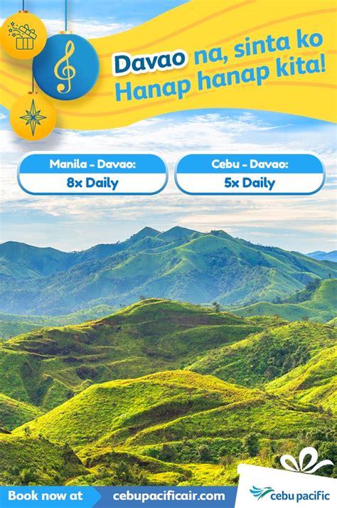 Pasko Na Sinta Ko Davao Ba Ang Hanap Cebu Pacific Air