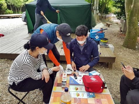 장흥군 유치자연휴양림 야영장 화재 예방 총력