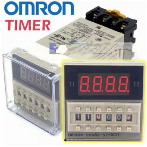 Jual OMRON Digital Twin Timer Counter Delay Relay DH S S DH S V Kab Bekasi