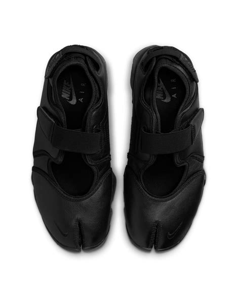 Women's Air Rift Leather 'Black' (HM5737-002) release date. Nike SNKRS