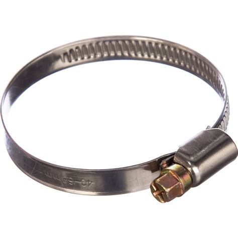 Обжимной хомут FIT IT нержавеющая сталь, 40-60 мм 64285 - выгодная цена ...