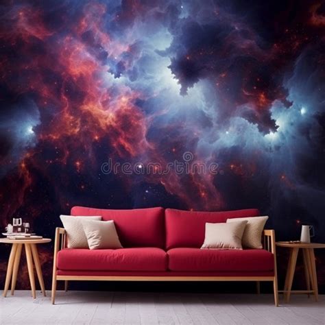Nebulous Nights Stock Illustration Illustration Of Galaxy 289948154