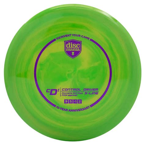 Cd1 Control Driver Swirly S Line Discmania Disc Golf