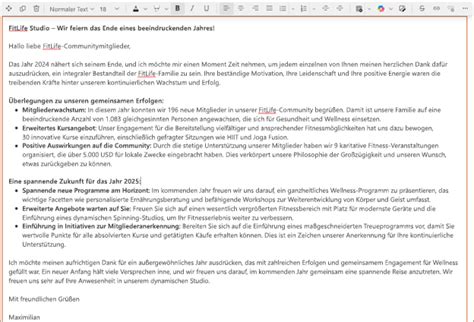 Verwenden Von Copilot In Sharepoint Um Ihren Text Prägnant Oder Länger