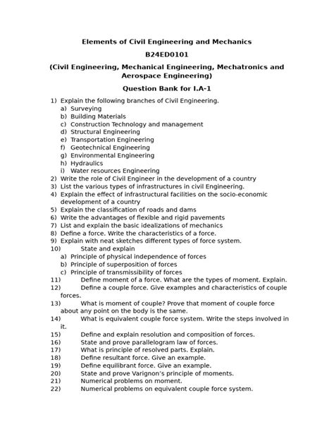 question bank ecem pdf