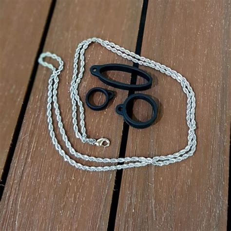 Jual Tali Gantungan Lanyard Rantai Universal Plus Karet Ring Jakarta Pusat COMMSHOP ID