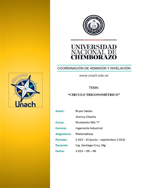 Circulo Trigonométrico Pdf Ángulo Trigonometría
