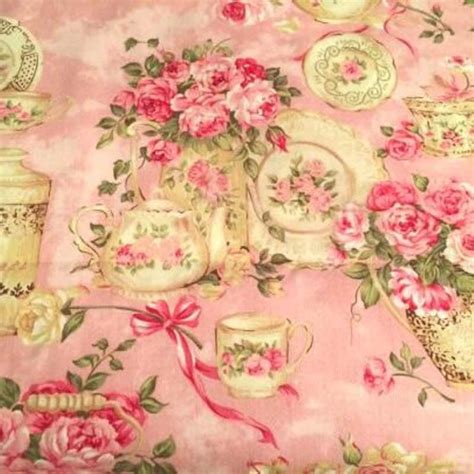 Teapot Fabric Etsy
