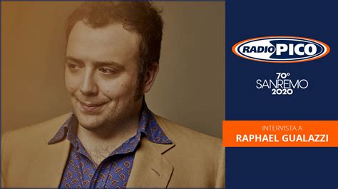 SANREMO 20202 RADIO PICO INTERVISTA RAPHAEL GUALAZZI Radio Pico