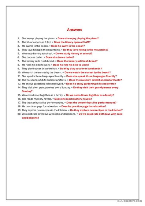 Do Does Questions general gramma Deutsch DAF Arbeitsblätter pdf doc