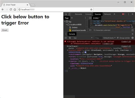 Github Devjiro76error Tracer Catch Client Error And Handle It