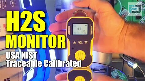 Forensics Detectors On Linkedin H2s Monitor Usa Nist Calibration