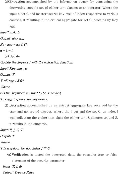 Key Aggregate Cryptosystem Consisting Of Seven Algorithms Download