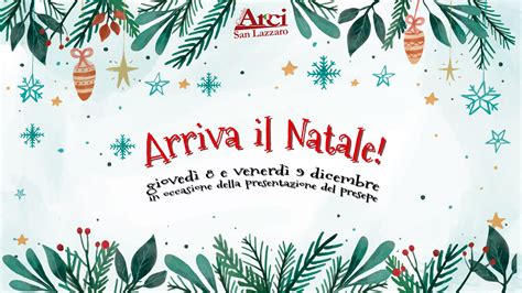 Arriva Il Natale Arci San Lazzaro
