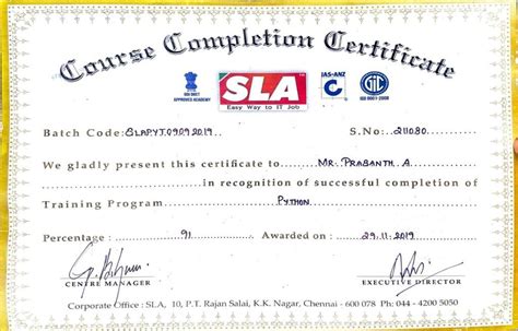 Python Certification
