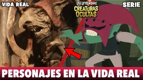 PERSONAJES Que Existen EN LA VIDA REAL En CREATURAS OCULTAS Parte