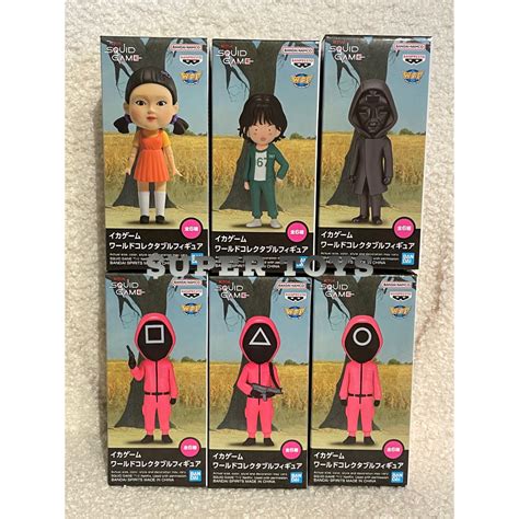 Uper Toys》全新現貨 景品 魷魚遊戲 Wcf 公仔 模型 製作人 工人 蝦皮購物