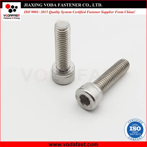 Vodafast Stainless Steel Hex Socket Head Cap Screw Half Thread China